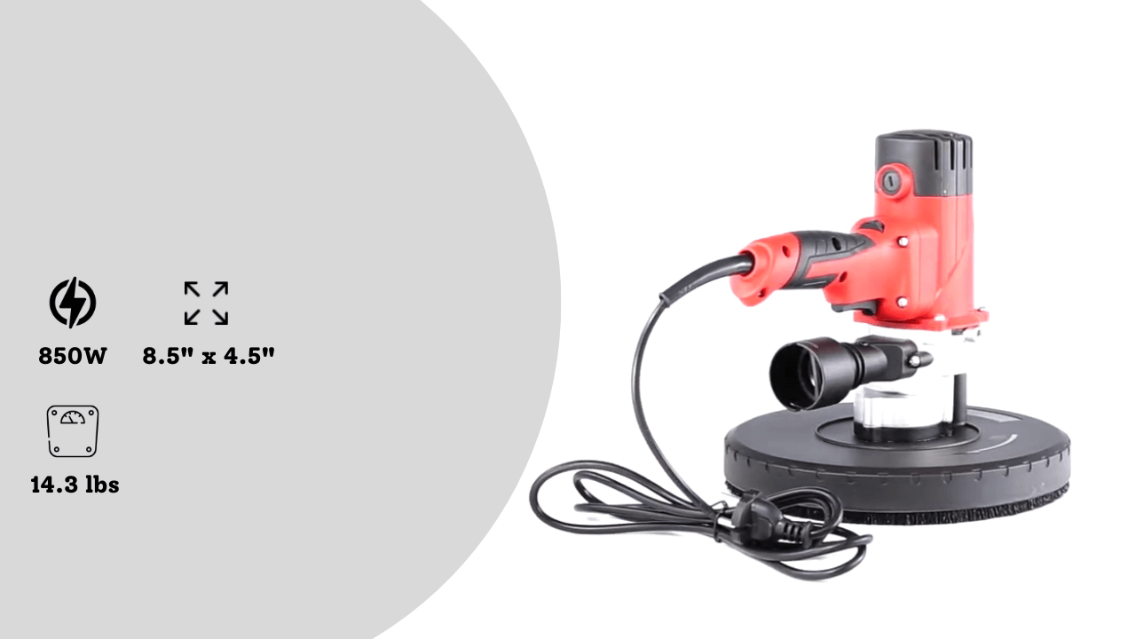The Powerful Electric Drywall Sanders with Vacuum for Dust-Free Sanding ...
